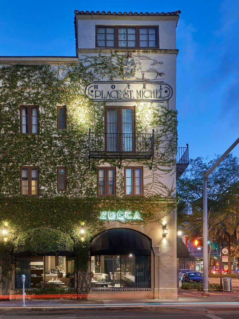 Zucca Restaurant at Hotel St. Michel