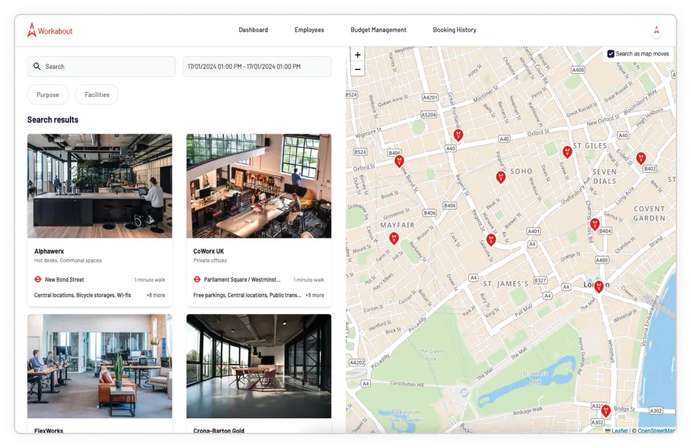 Workspace On-Demand | Workabout