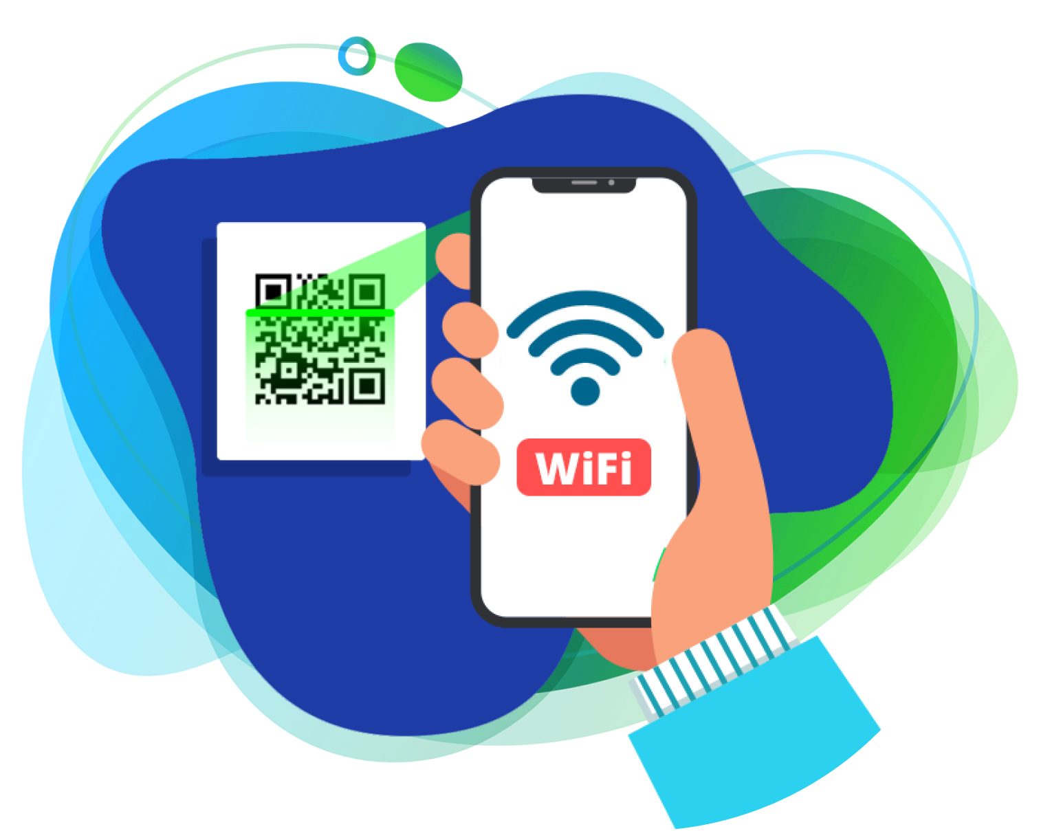 WiFi QR code generator | QR code for WiFi - SmartQR