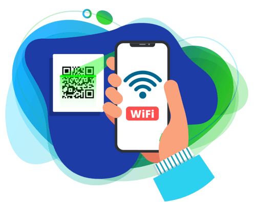 WiFi QR code generator | QR code for WiFi - SmartQR