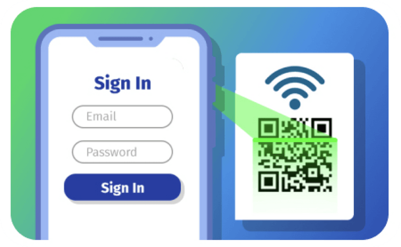 WiFi QR code generator | QR code for WiFi - SmartQR