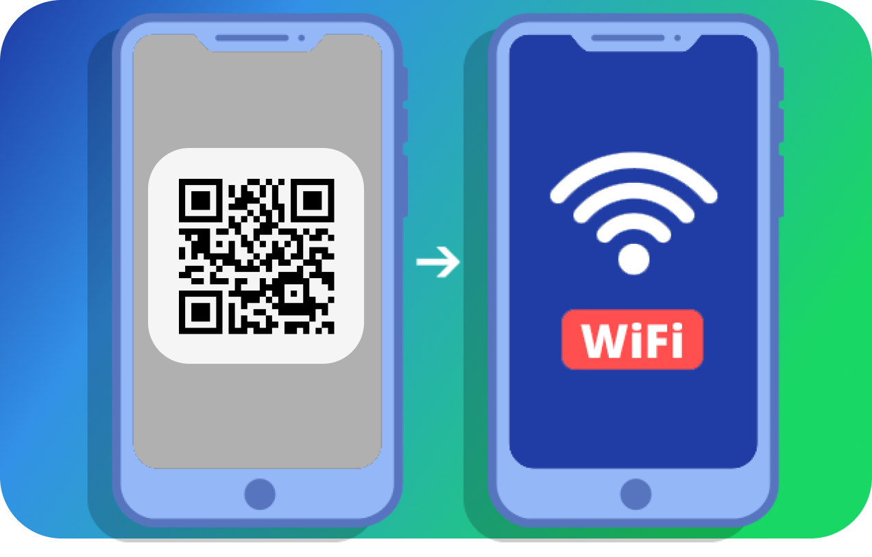 WiFi QR code generator | QR code for WiFi - SmartQR