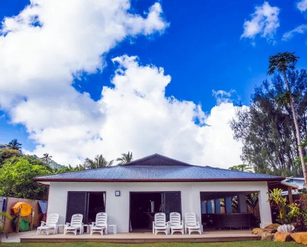 Beachfront Holiday Home in Arorangi, Rarotonga with On-Site Parking ...