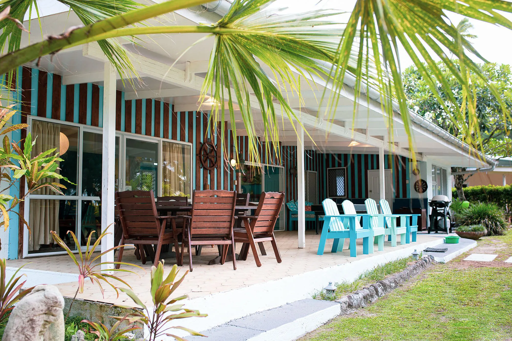 Tranquil 5-Bedroom Holiday Home in Arorangi, Rarotonga with Outdoor BBQ ...