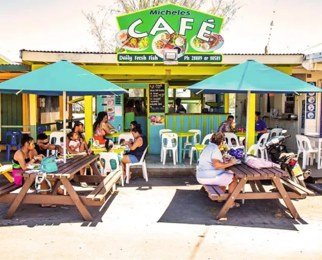 Delight in Fresh Seafood at Michele's Cafe in Avarua, Rarotonga ...