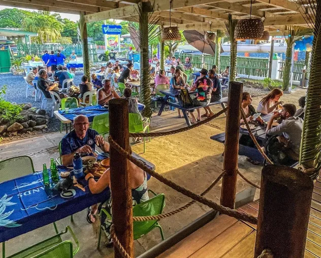 Arorangi, Rarotonga | Flying Turtle Cafe: Contemporary Seafood Fusion ...