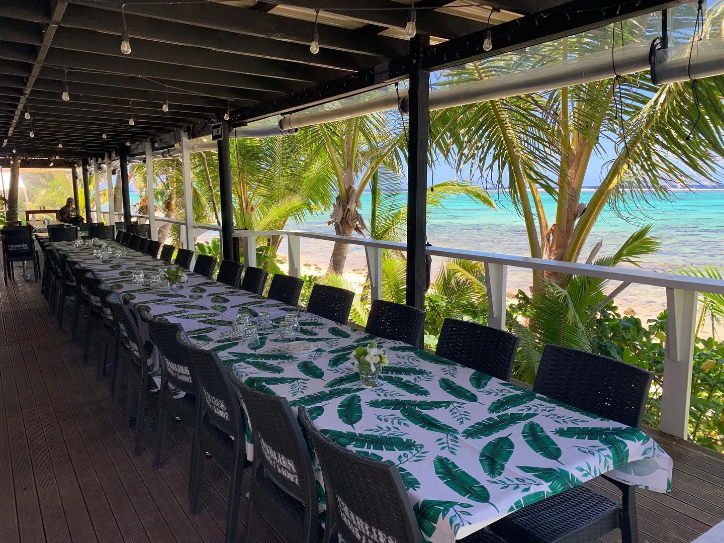 Charlie's Cafe in Takitumu, Rarotonga: Beachfront Dining, Water Sports ...