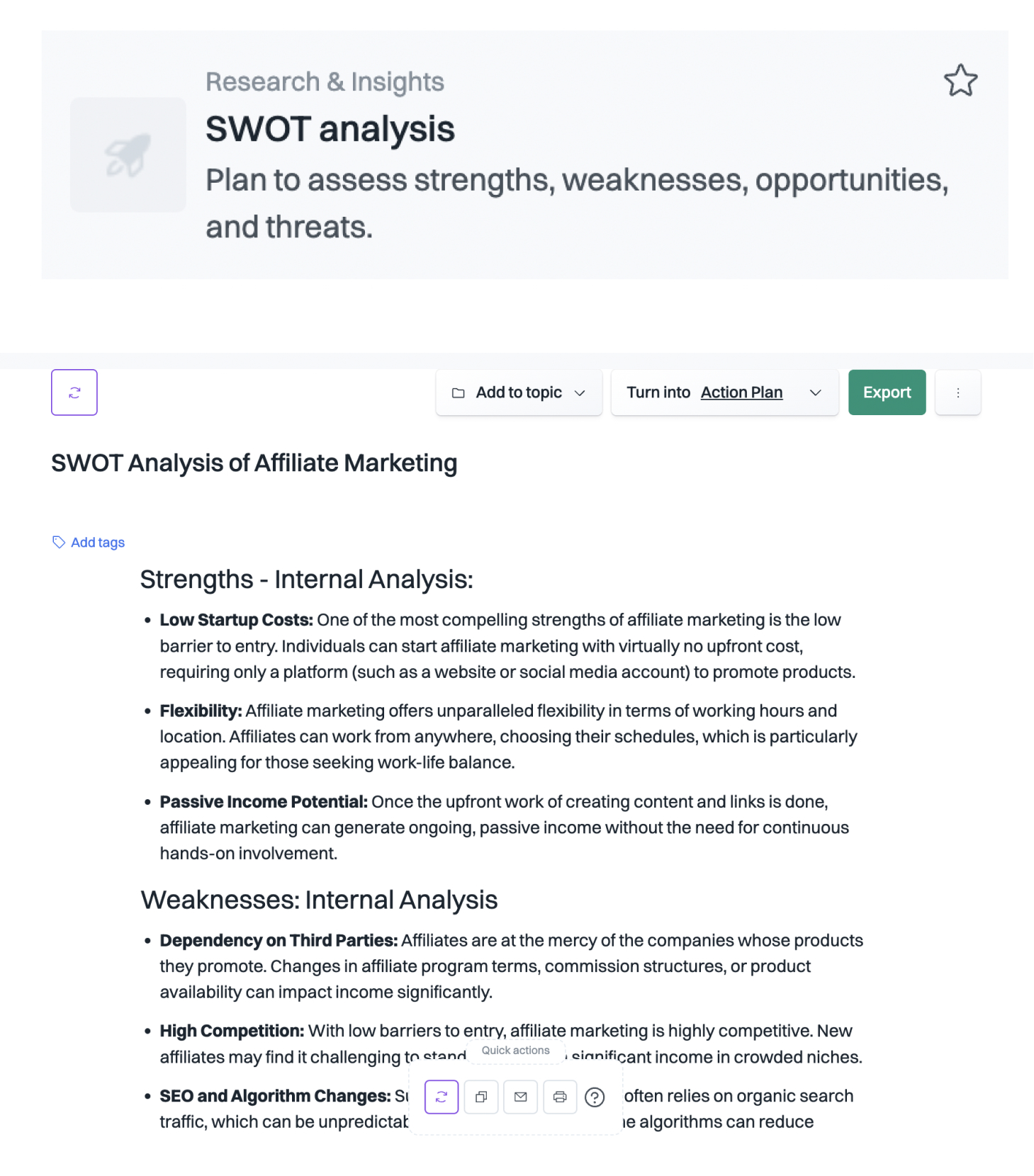 3 Personal SWOT Analysis Examples [+ Template]