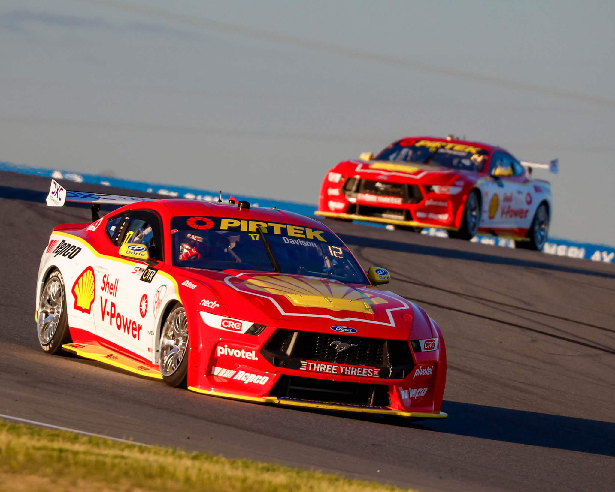 TOP TEN FINISH FOR BOTH SHELL V-POWER MUSTANGS IN RACE 22
