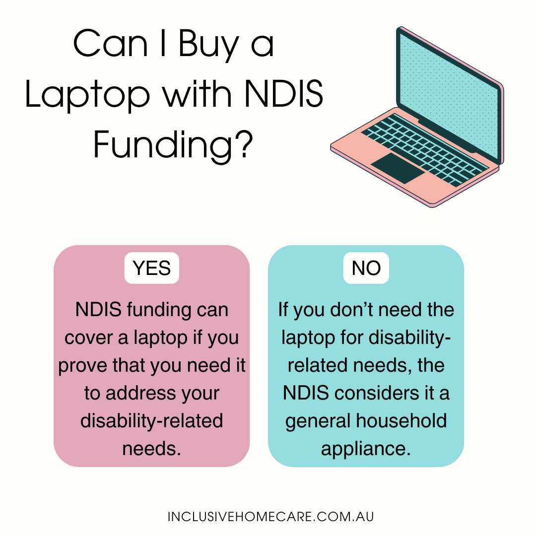 Can I Buy a Laptop with NDIS Funding? | Inclusive Home Care
