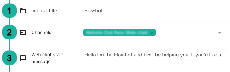 Configuring your flowbot | Trengo Help Center