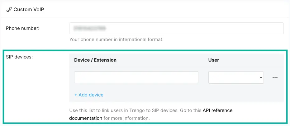 Setting up Voice with your SIP carrier | Trengo Help Center