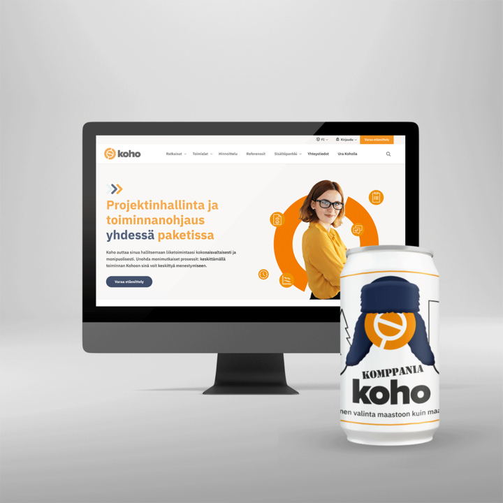 UI/UX ja graafinen suunnittelu | Case Koho Sales