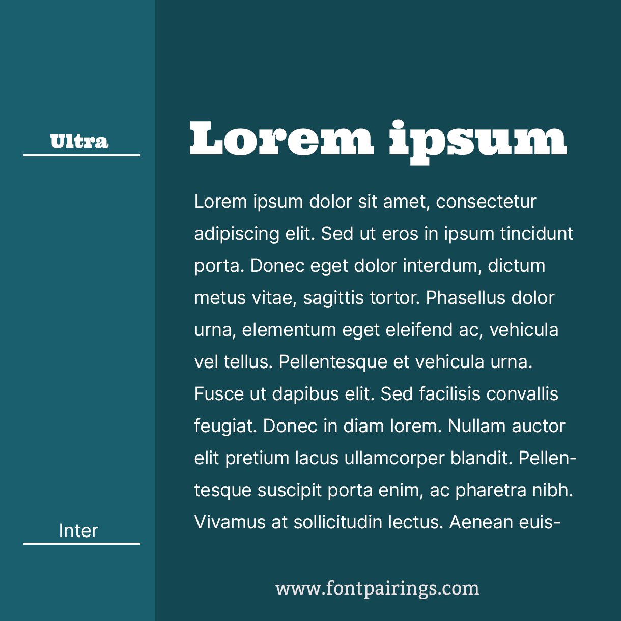 Font Inter - Những Typography có thể kết hợp cùng với Font Inter
