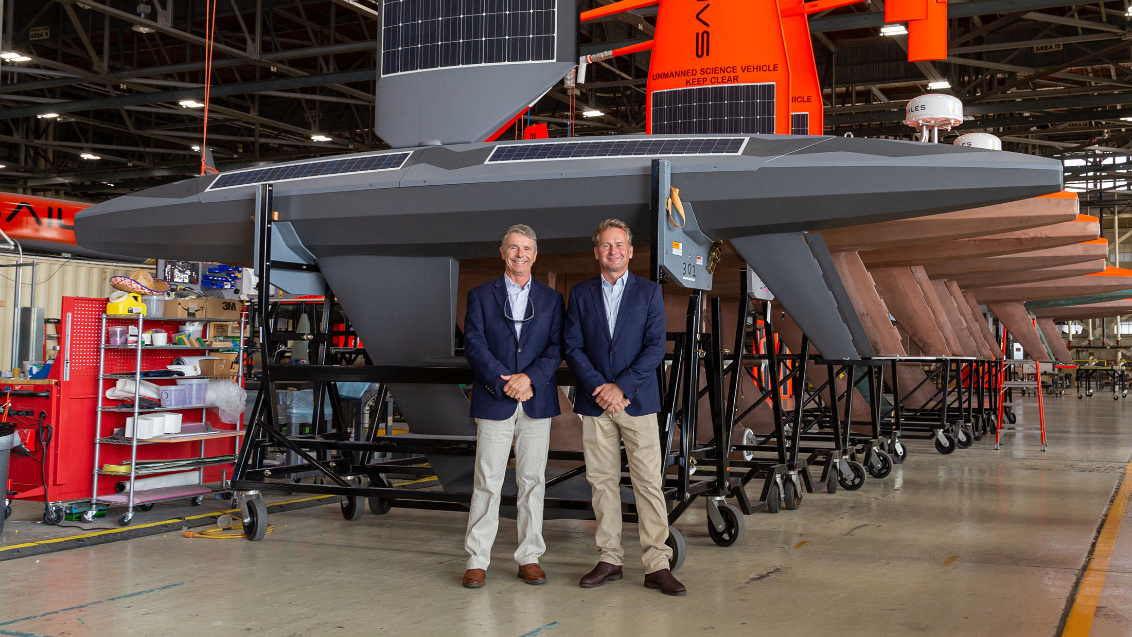 Congressman Rob Wittman Visits Saildrone HQ in Alameda, CA