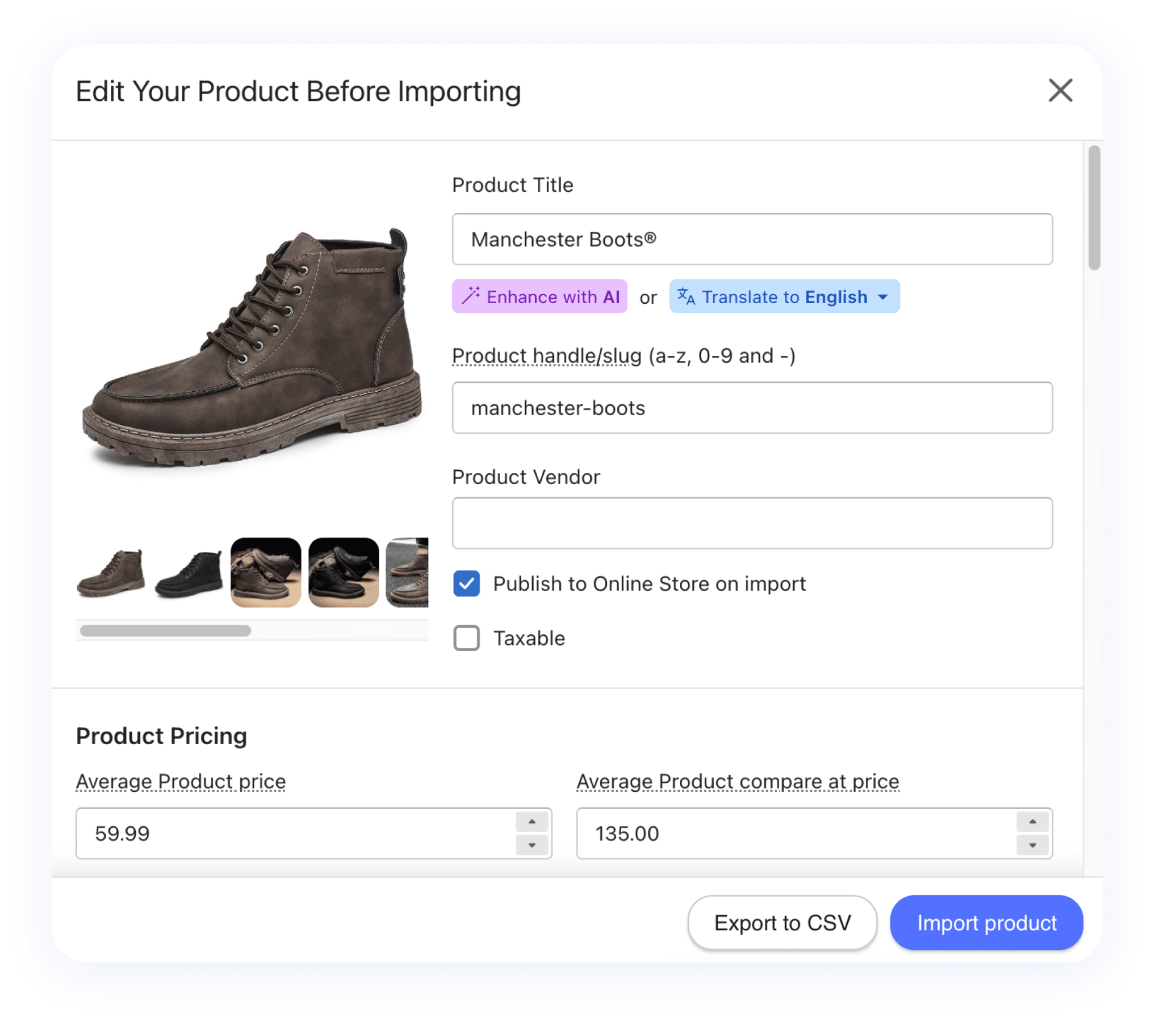 Kopy - Copy products for Shopify Stores