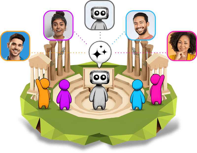 Topia - Real-Time Interactive Spatial Communication Engine