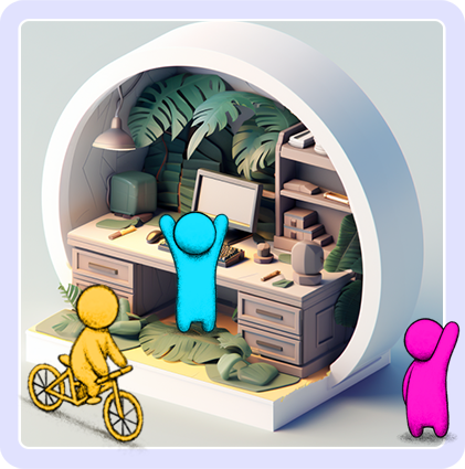 Topia - Real-Time Interactive Spatial Communication Engine