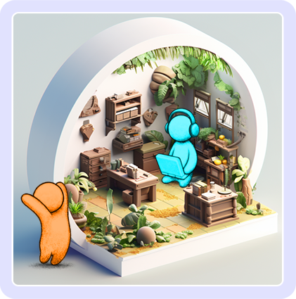 Topia - Real-Time Interactive Spatial Communication Engine