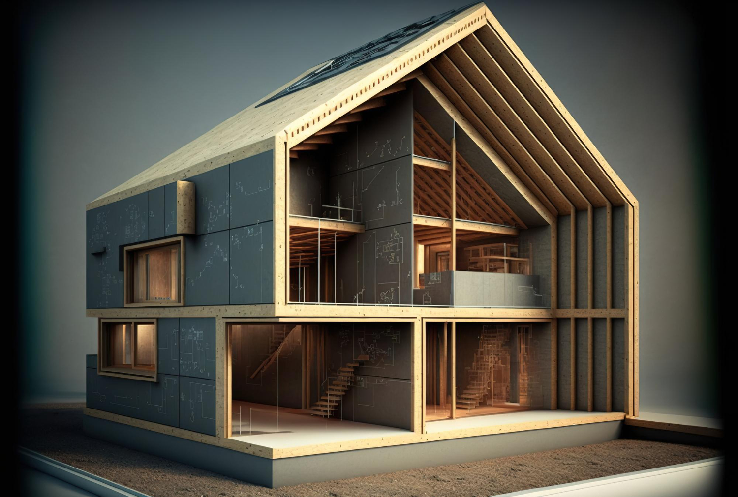 Homes made with Gypsum