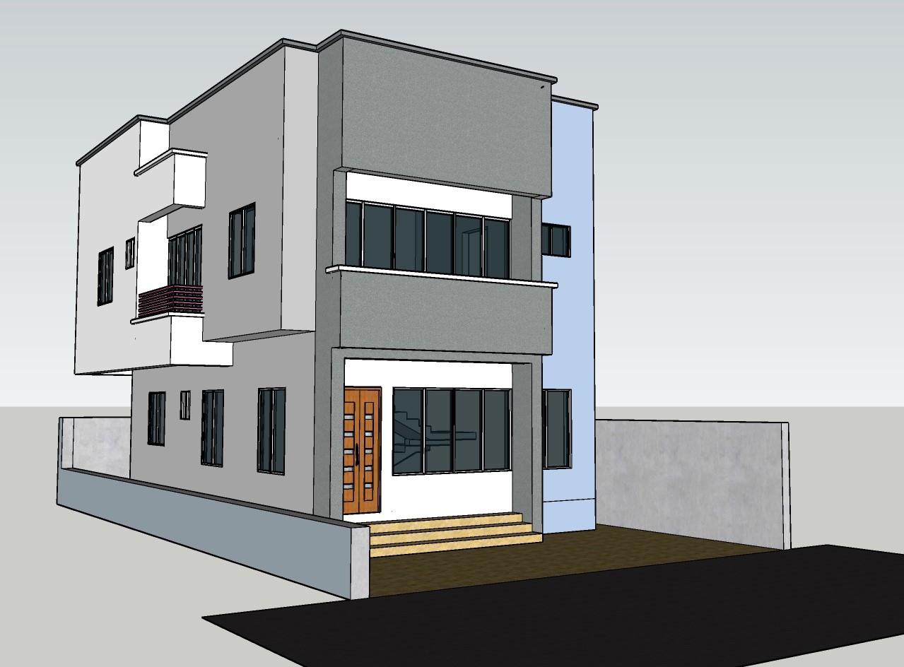 Compact Duplex Haus In Progress