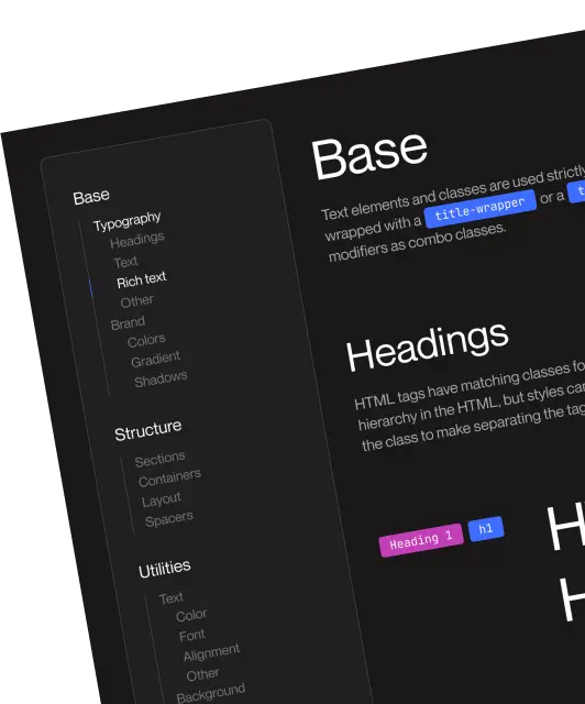 The Saddle Webflow Framework | Developer-First, Client-Focused