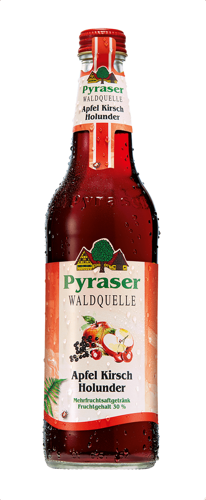 Probiere jetzt Apfel Kirsch Holunder!Sommer-Sonne-Früchte-Mix!