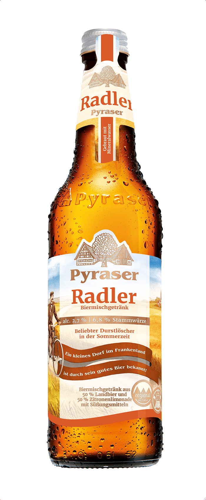 Probiere jetzt Radler!Spritzig-süß & zitrus-frisch!