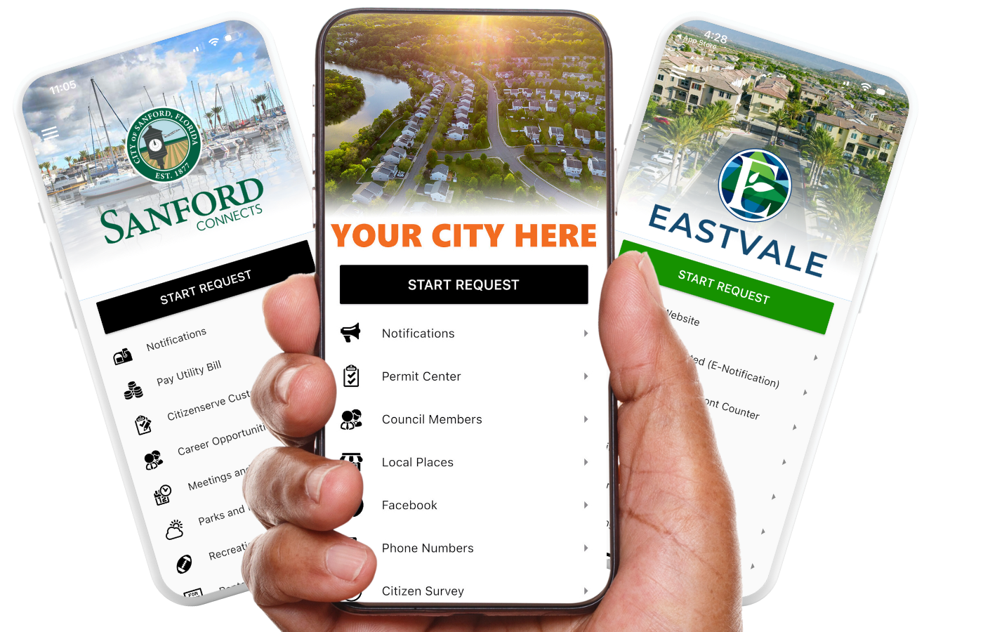 Municipality Branded Mobile Apps