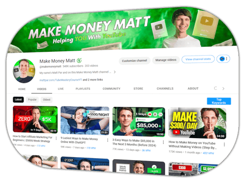 Matt Par - Helping You Succeed With YouTube