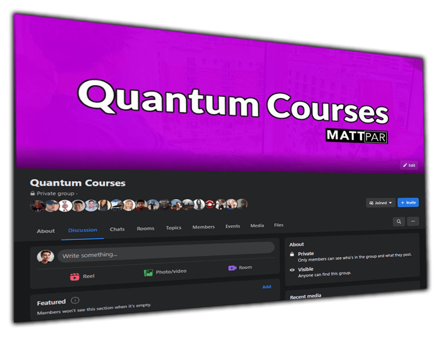 Quantum Courses By Matt Par