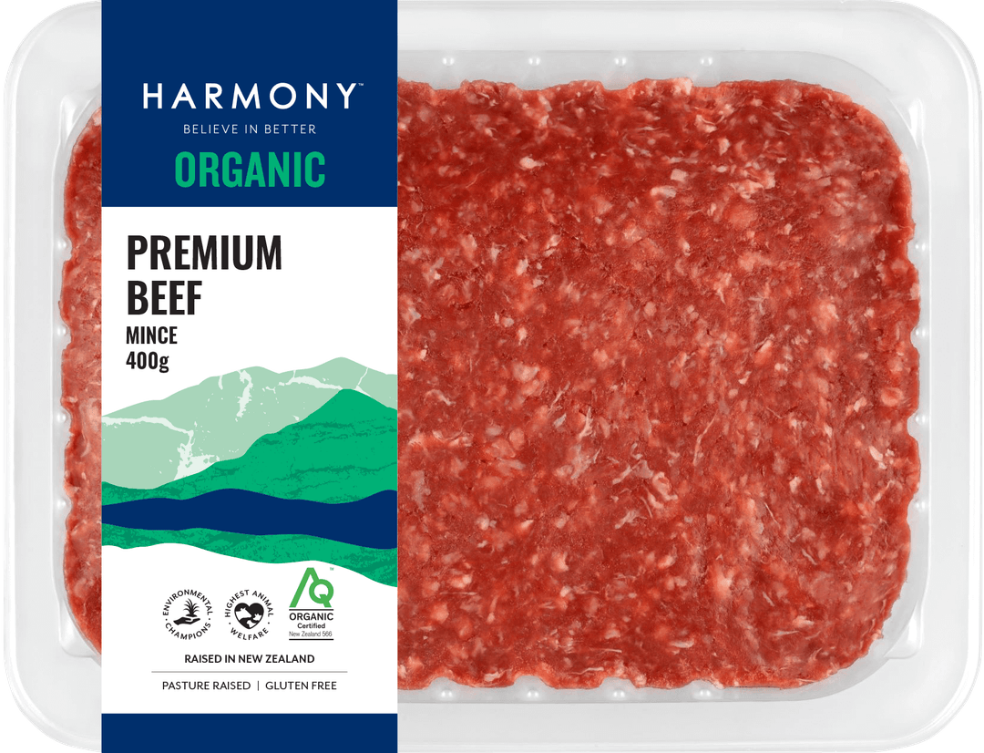 Harmony Organic Beef Mince 400g
