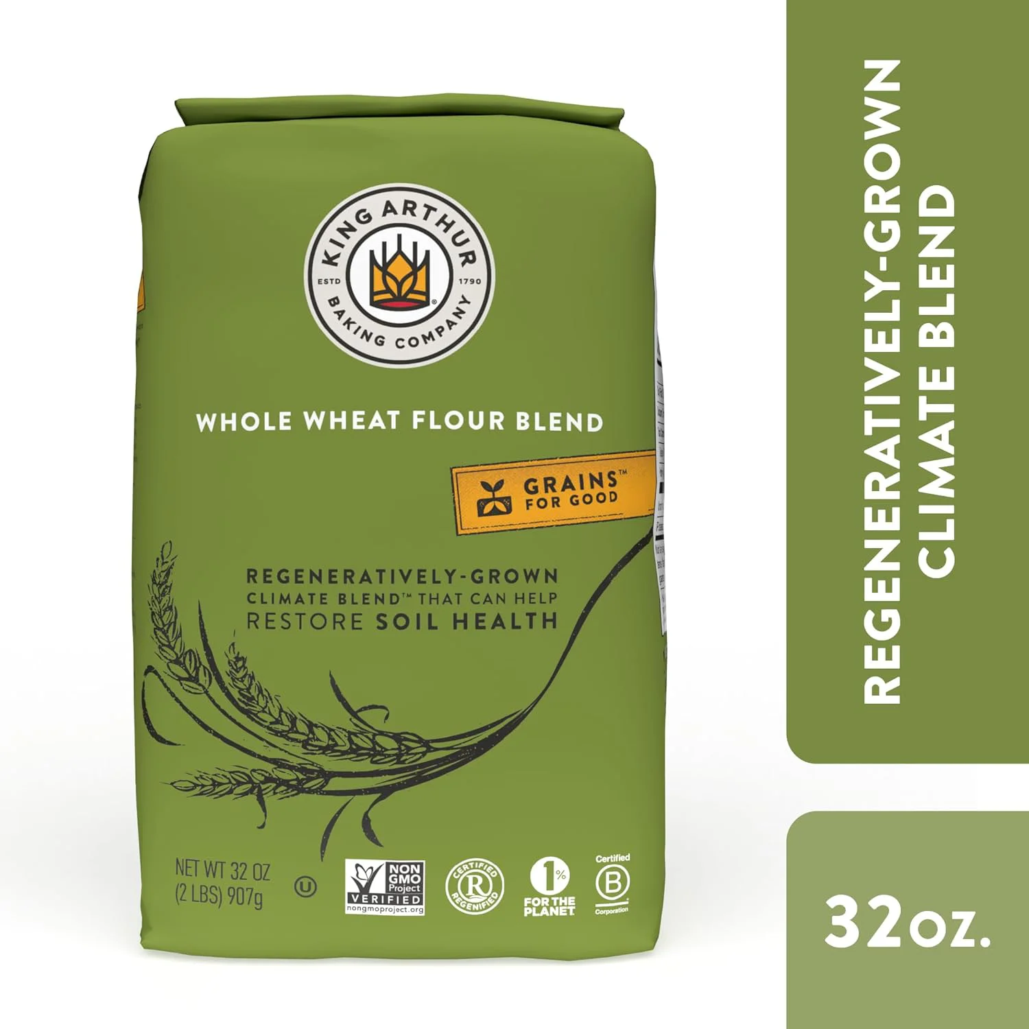 Whole Wheat Flour Blend, King Arthur Baking Company - sourced from ...