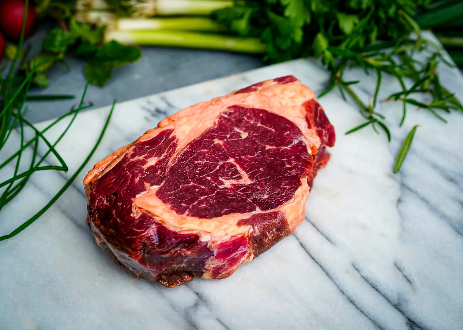 Grassfed Beef Ribeye Steak Boneless White Oak Pastures Sourced From Regenerative Farms