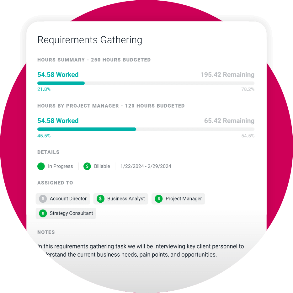 Ruddr - Platform Features - Time Tracking