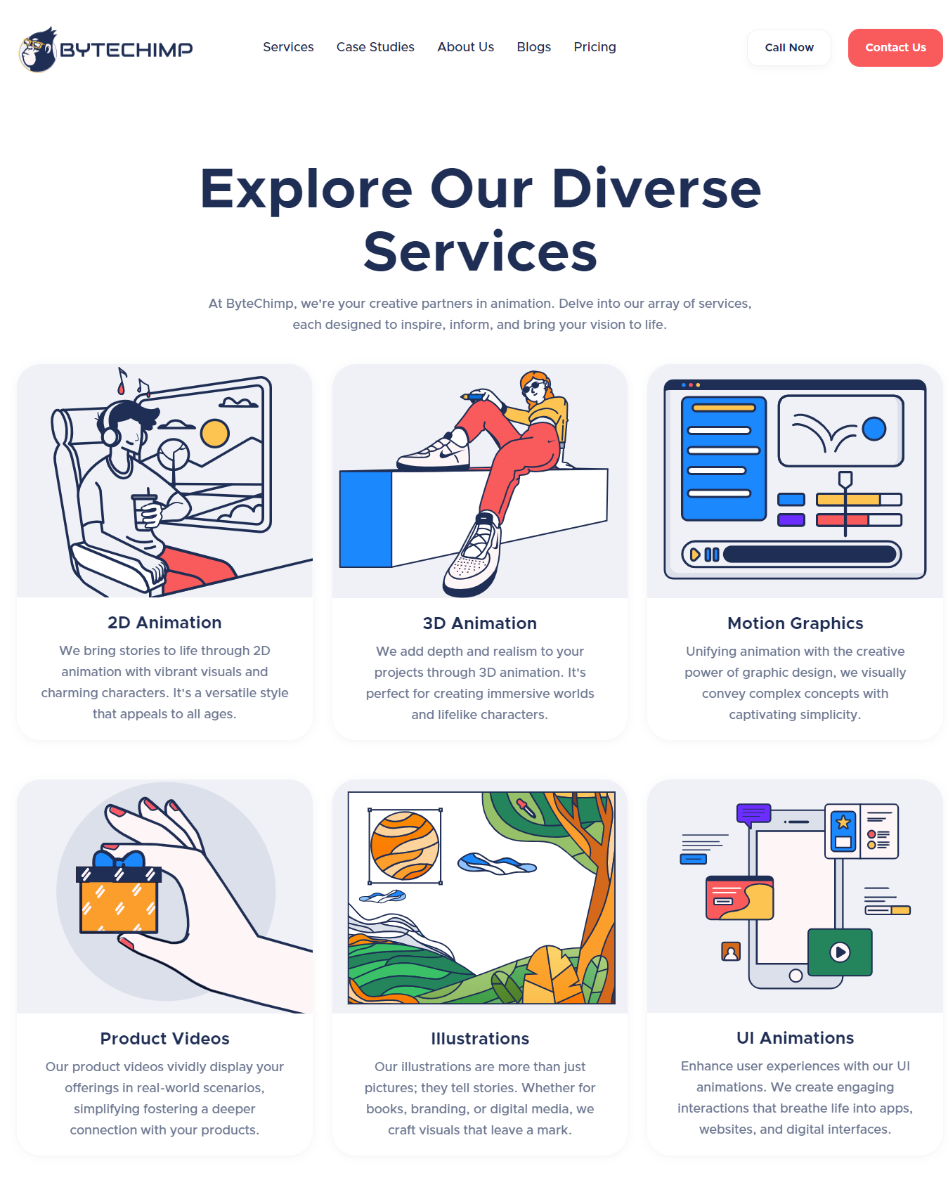 Animation Services - Bytechimp