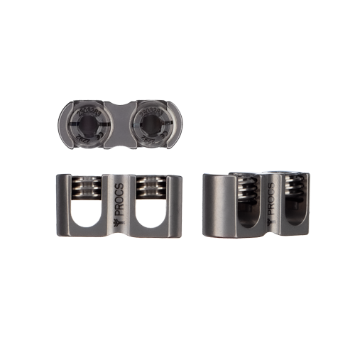 Procs Thoracolumber Posterior Monoblock Connector, Titanium, Domino
