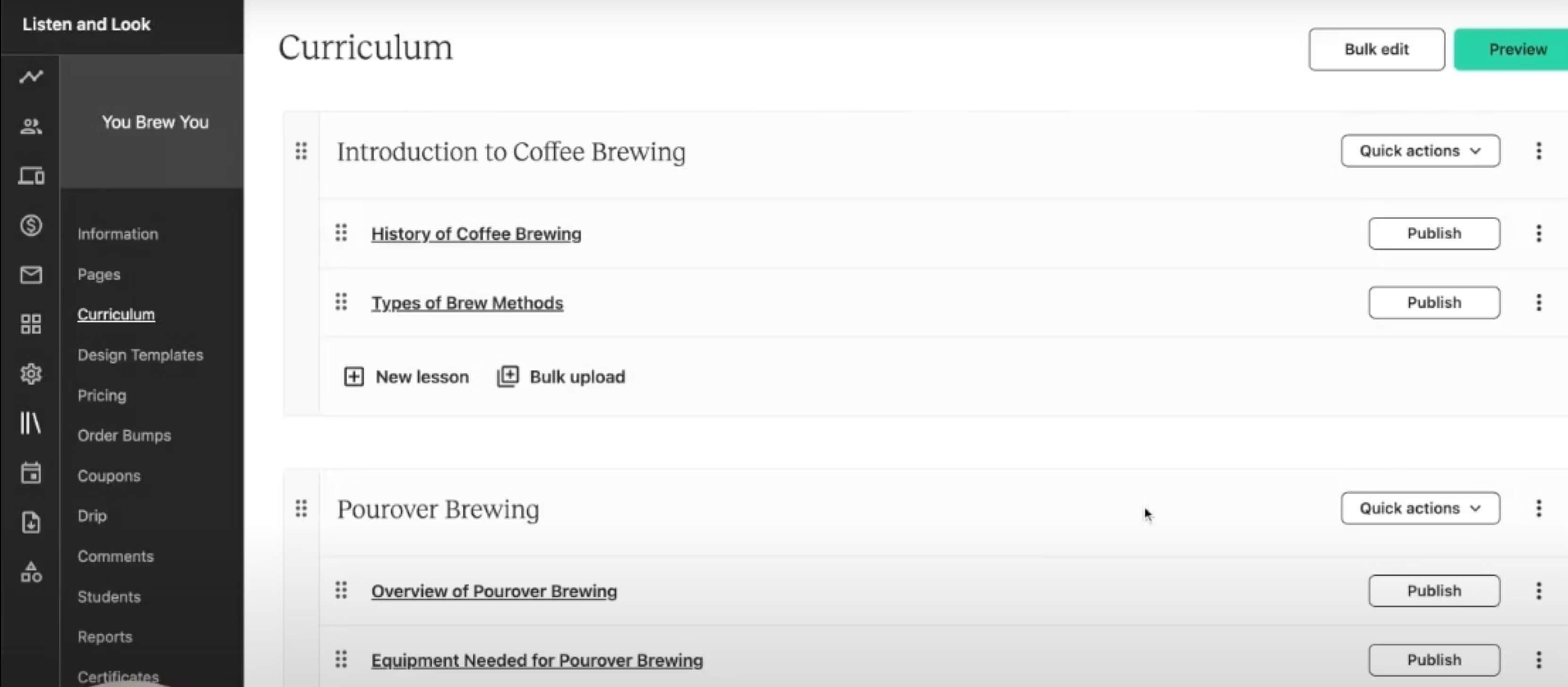 AI Course Curriculum Generator - Teachable