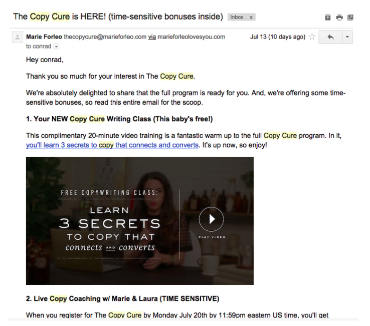 7 Unbelievable Product Launch Emails [Templates] - Teachable Blog