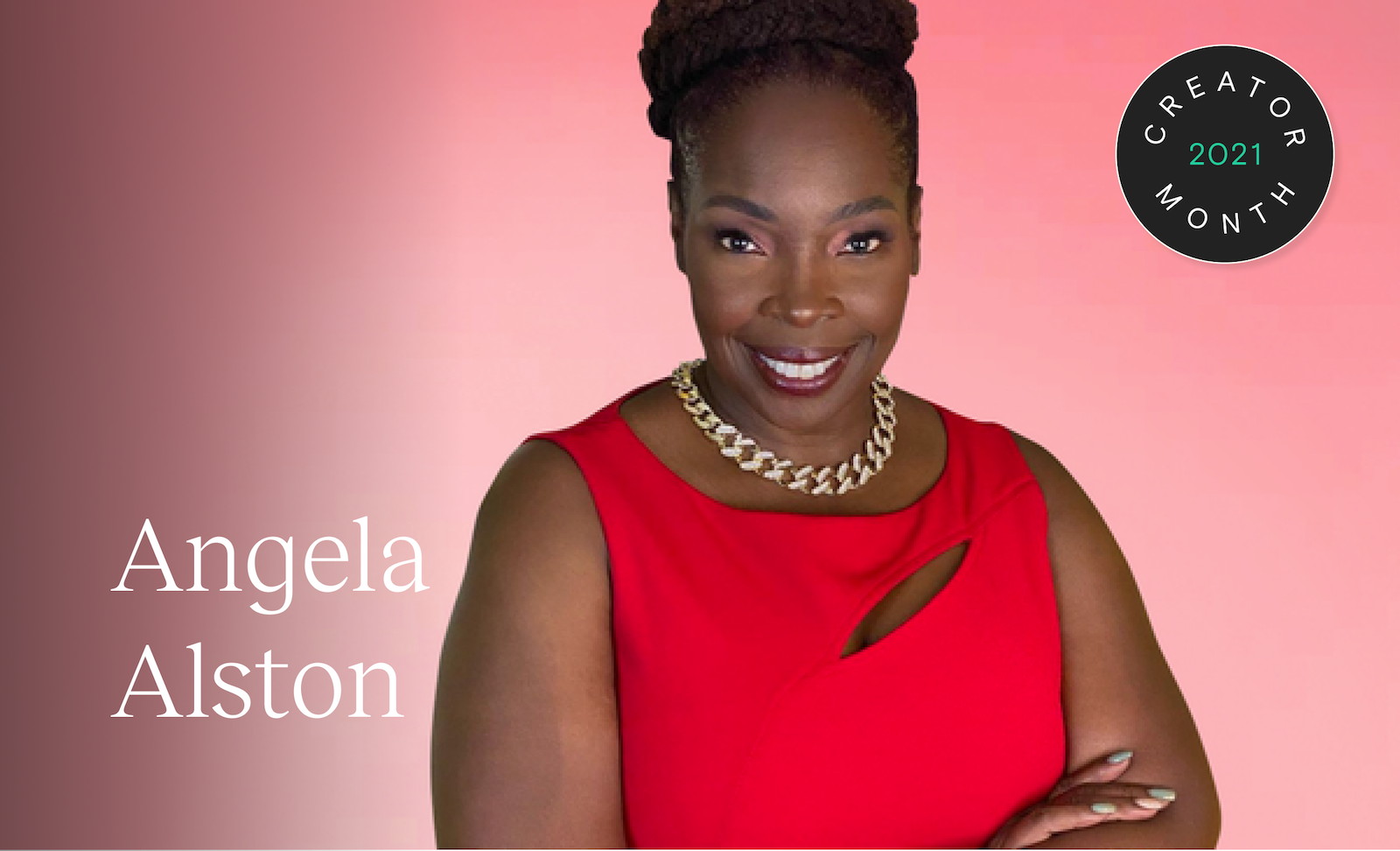 Video: Angela Alston's Past & Journey to Creator - Teachable Blog