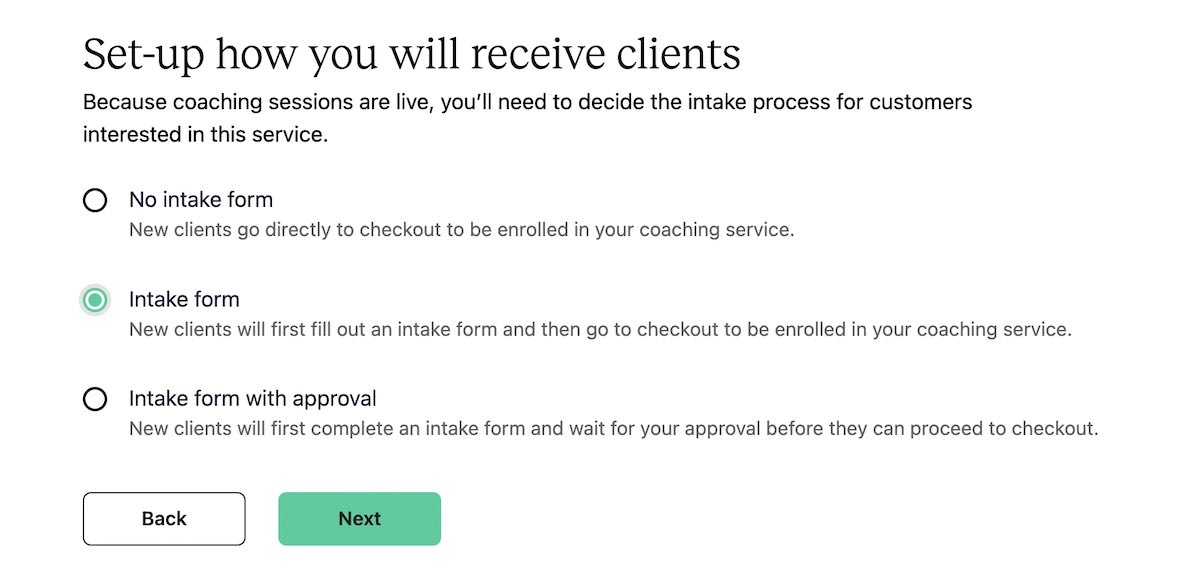 Client Intake Form: Template and Tips for Coaches - Teachable