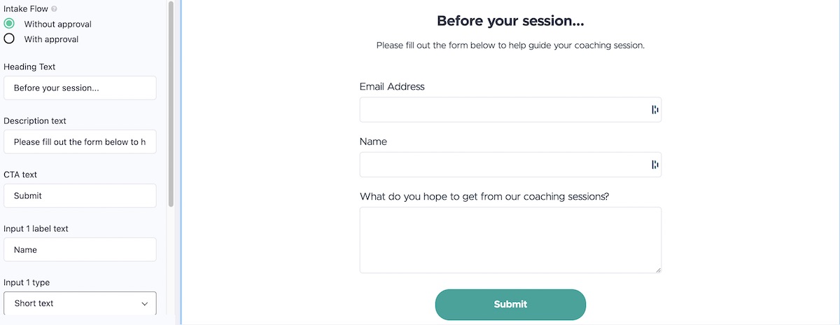 Client Intake Form: Template and Tips for Coaches - Teachable