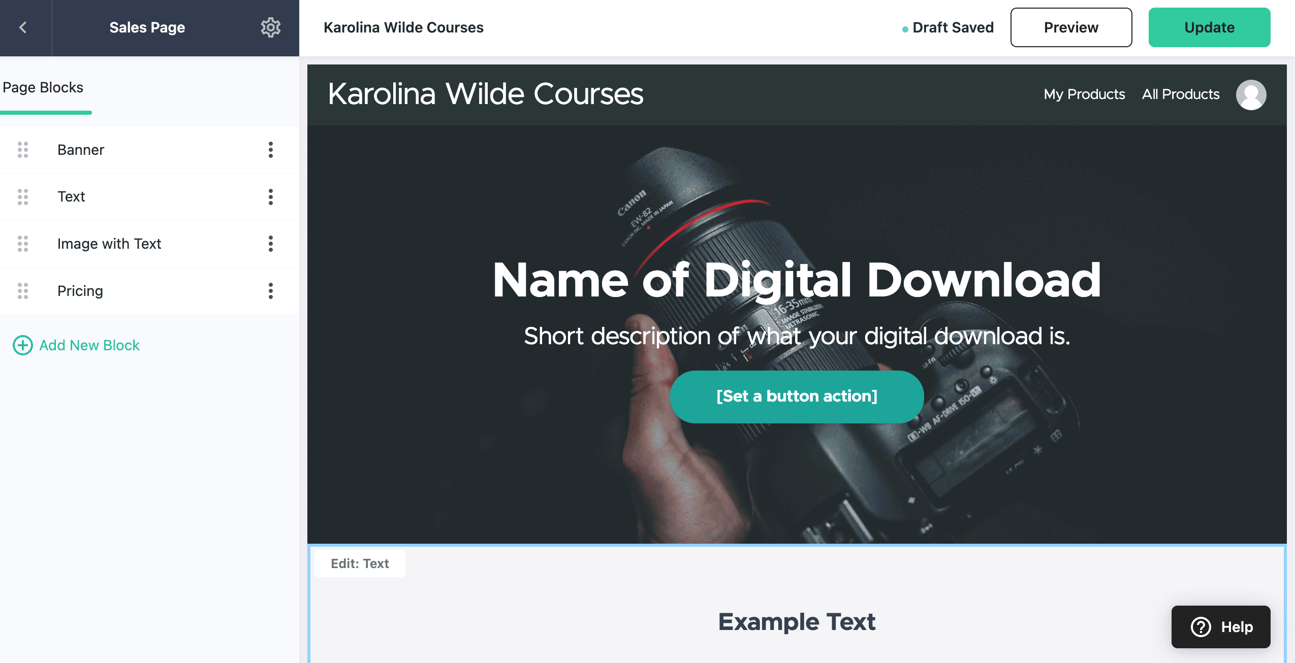 Make your first digital product sale - Teachable