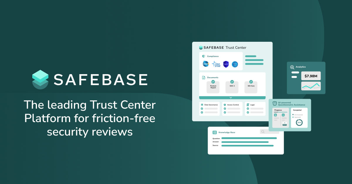 The Trust Center Platform for friction-free security reviews | SafeBase