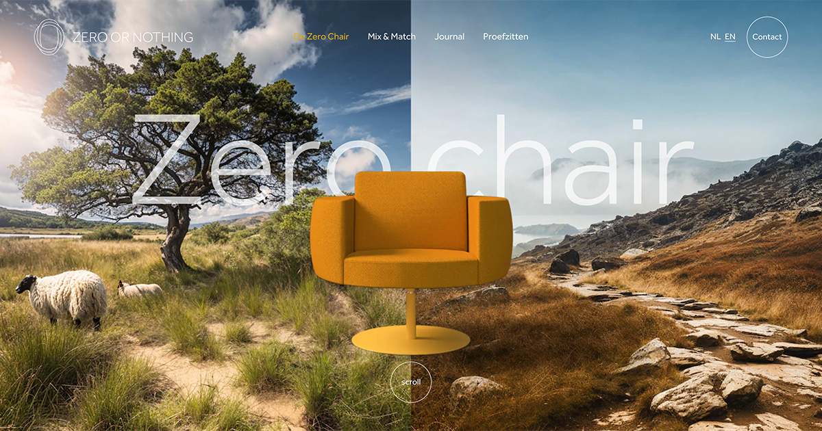 Zero or Nothing > Ontdek de Zero Chair