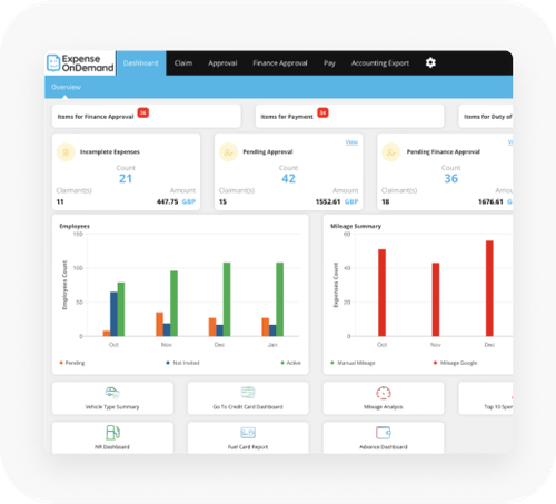 Expense Report Software | Free 30 Day Trial | ExpenseOnDemand
