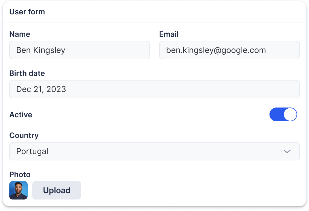 Drag and drop UI builder | UI Bakery