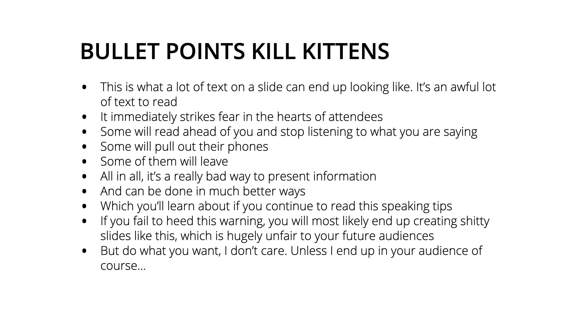 Bullet Points in Presentations Suck… Unless You Use the Progressive ...