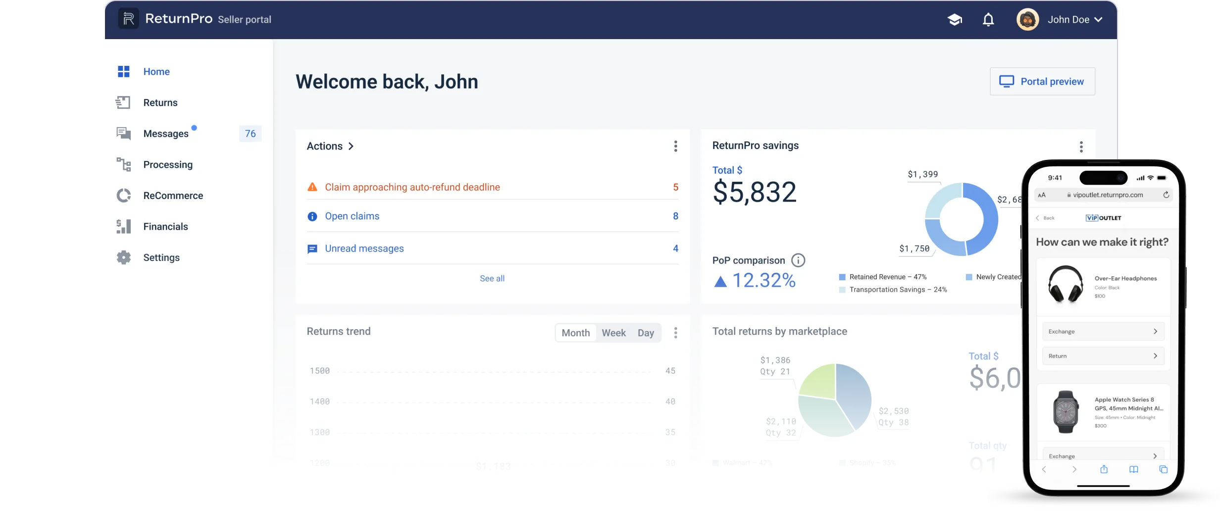 ReturnPro: The Ultimate Platform for Managing All Your Returns