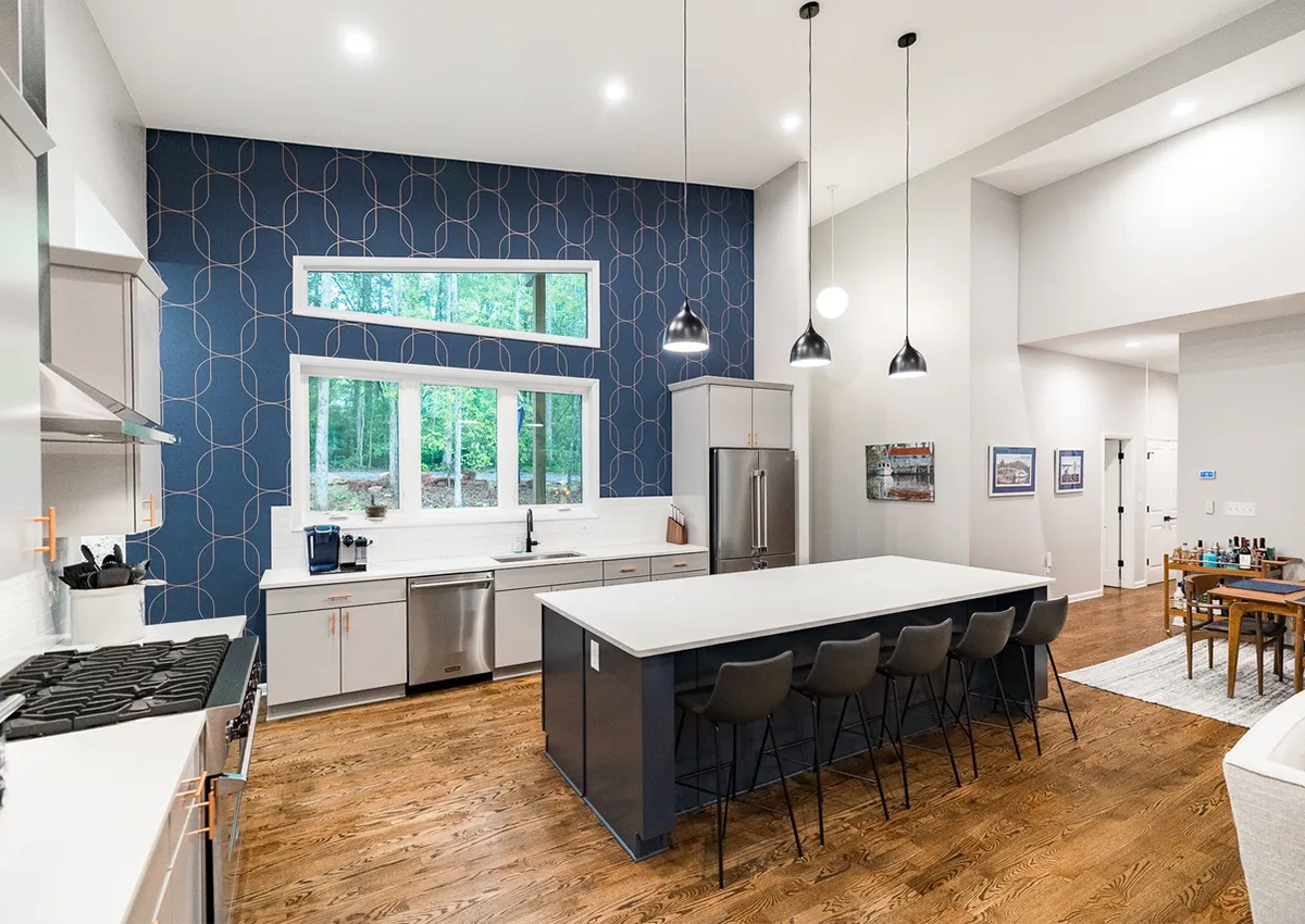 "Madison" Quartz Kitchen - Bedrock Countertops